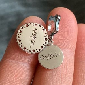 Jewelry | Nwot Harry Potter Gryffindor House Dangle Charm With Red ...